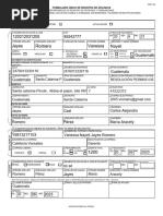 Formulario para IRTRA | PDF