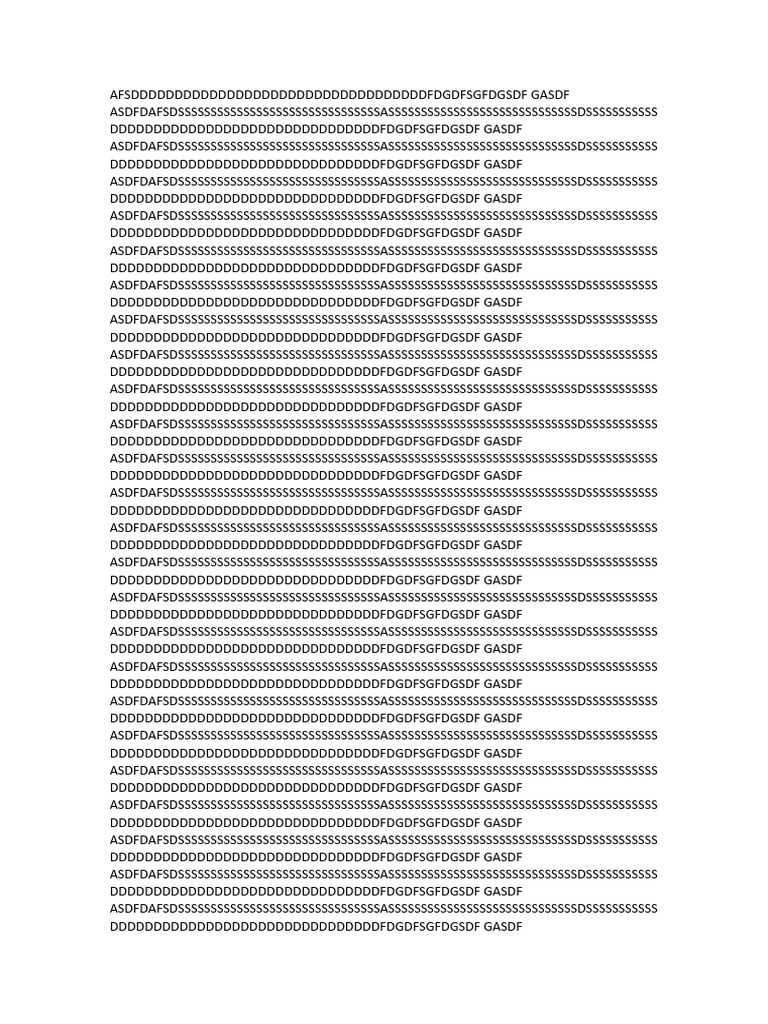 Random Text Pattern | PDF