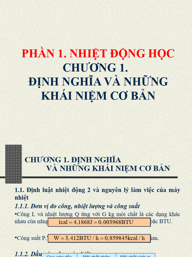 Chuong 1. Khai Niem Co Ban | PDF