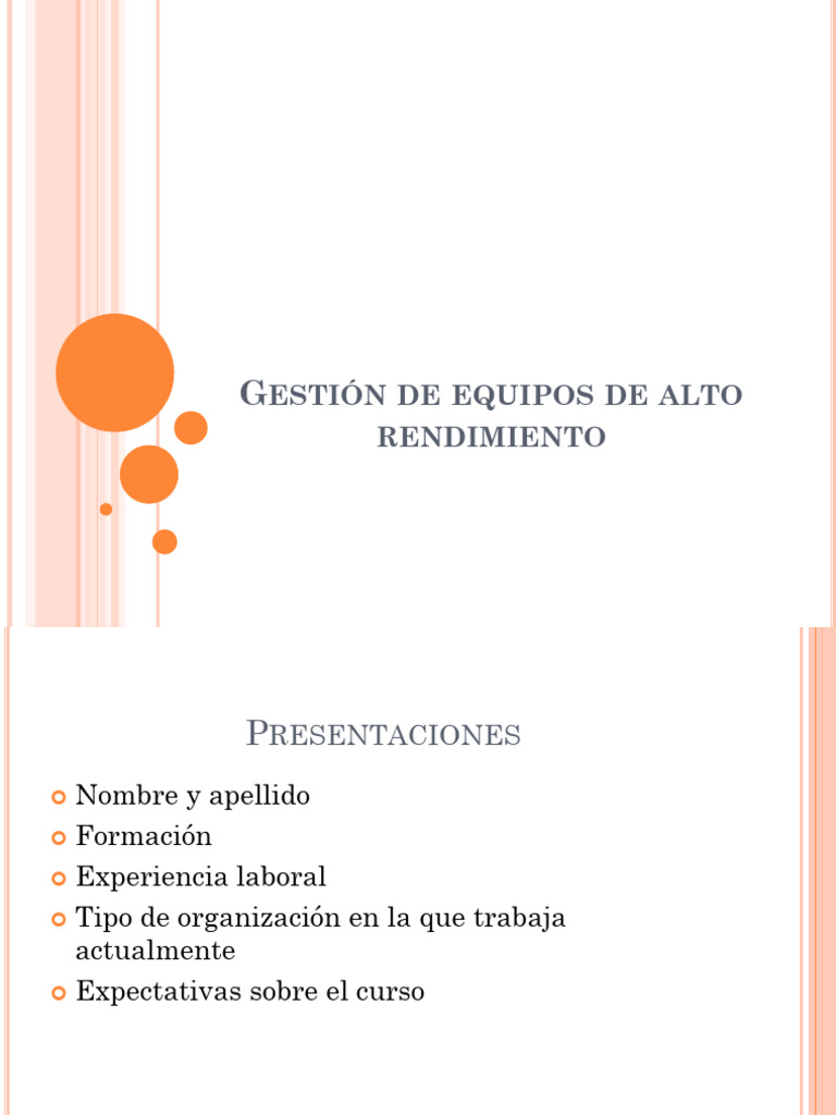 Gesti+ N de Equipos de Alto Rendimiento | PDF | Ciencia cognitiva | Cognición