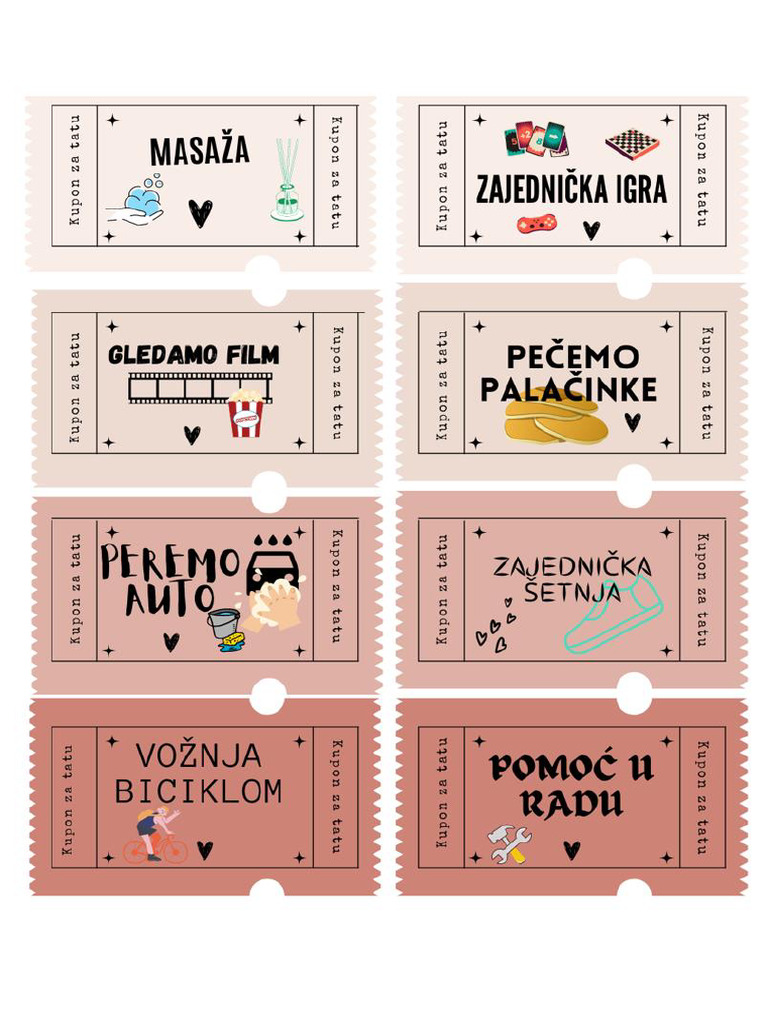 Kuponi Za Tatu | PDF