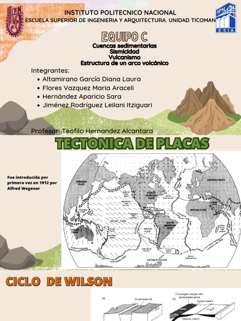 Cuencas Sedimentarias | PDF | Placas tectónicas | Temblores