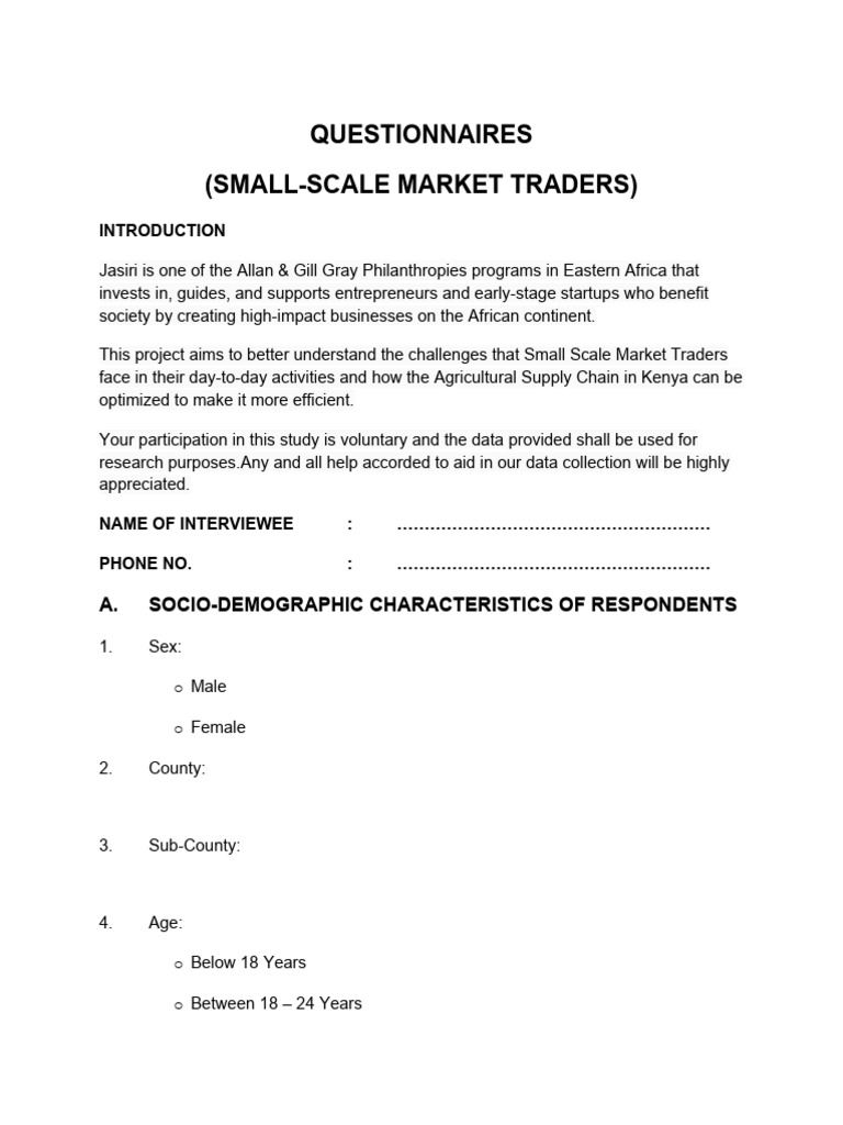 Questionnaires | PDF | Vegetables | Smartphone