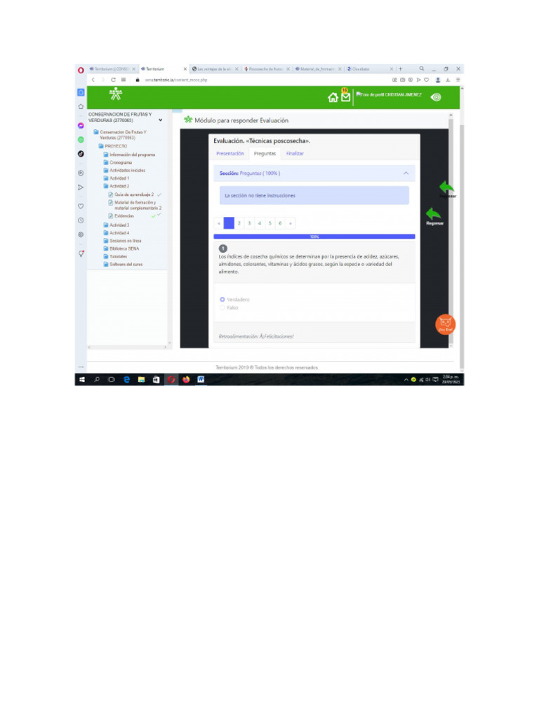 Evaluación 2 Técnicas Poscosecha . | PDF