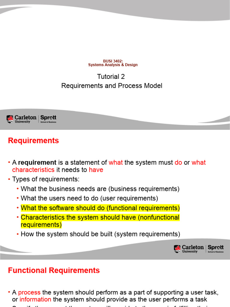 Tutorial 2 Requirement and DFD | PDF | Information Science | Software Engineering
