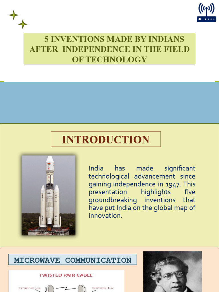 Indian Inventions After Independence in The Field of Technology | PDF | Intel | Electronics