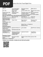 Mauritius All-In-One Travel Digital Form | PDF | Finance & Money Management