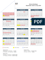 CRGS Term Dates 2025/26 Calendar | PDF | Educational Stages