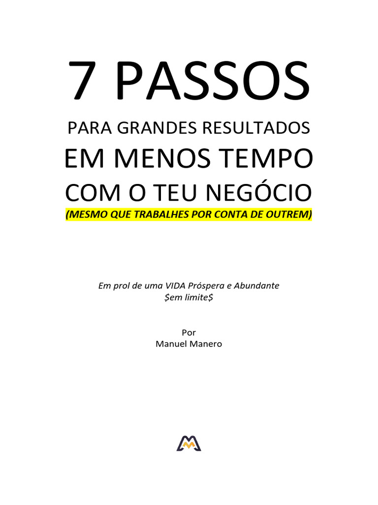 7 Passos para A Construcao de Uma Marca Pessoal Milionaria | PDF ...