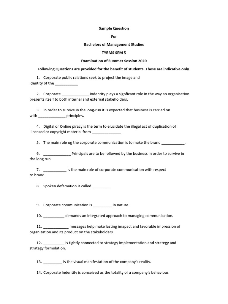 Sample Question BMS | PDF | Tax Deduction | Investing