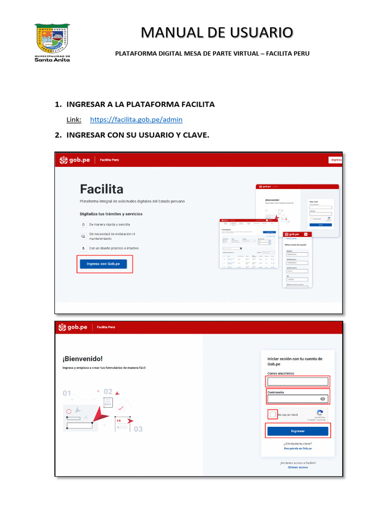 Manual de Facilita | PDF | Informática | Tecnologías de la información