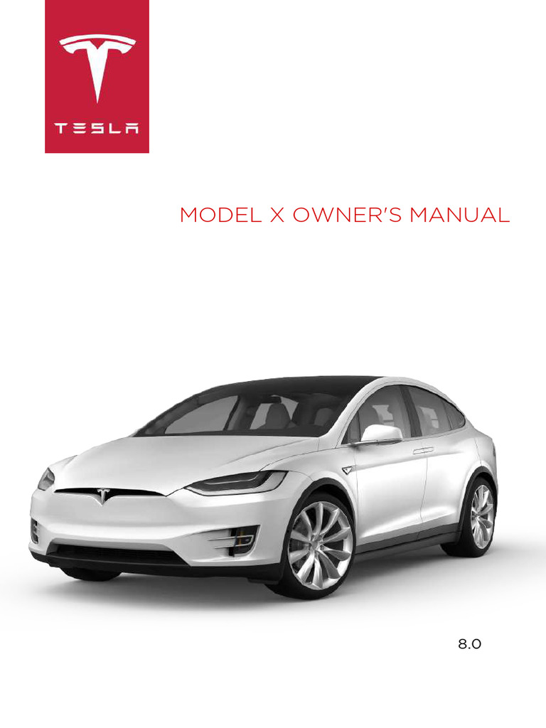 2017 Tesla Model X Owner's Manual - Compressed | PDF | Door | Trunk (Car)