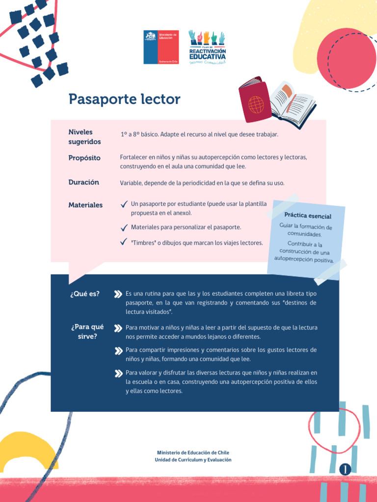Pasaporte_de_lectura | PDF | Plan de estudios