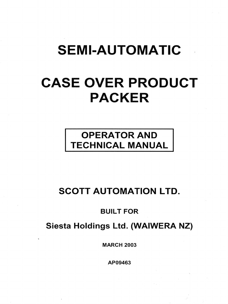 COP Manual and Schematics | PDF | Risk | Automation