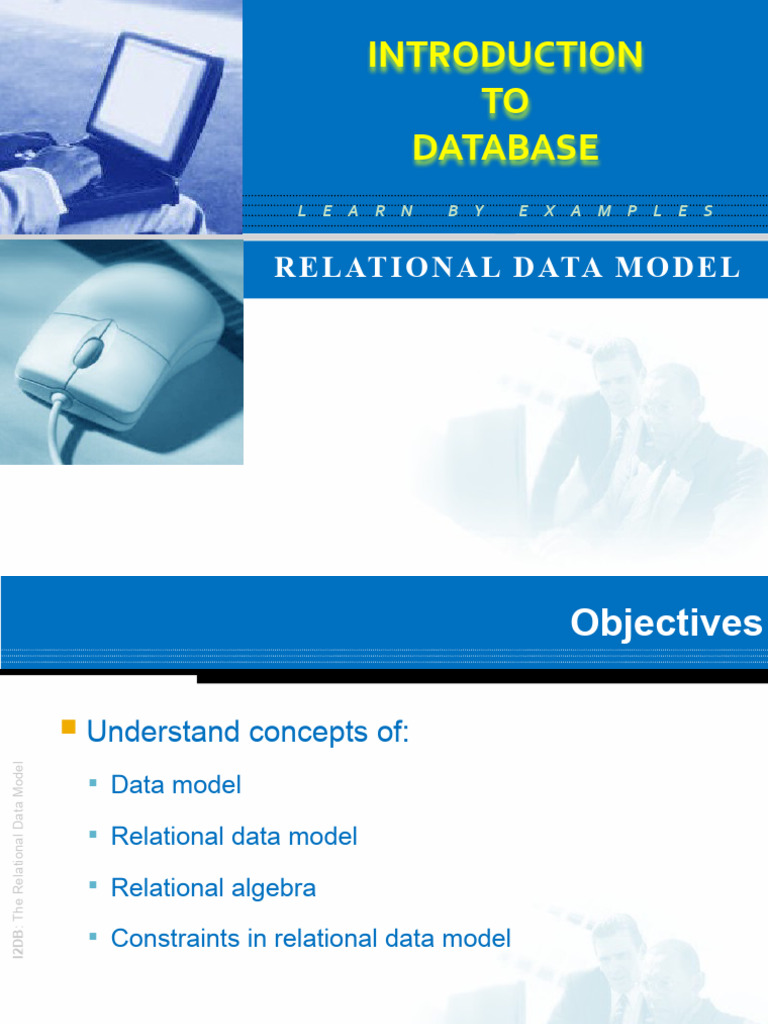 02_Ch2_TheRelationalModelofData | PDF | Relational Model | Relational Database