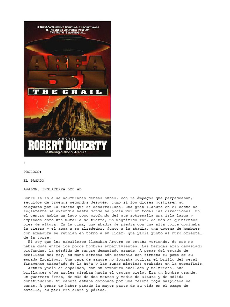 05-Robert Doherty - Area 51 - The Grail | PDF | Rey Arturo | Pirámide