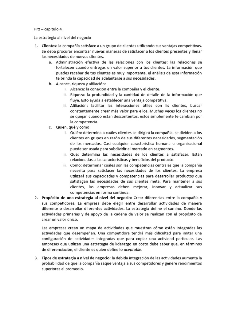 Resumen Control 2 | Descargar gratis PDF | Análisis FODA | Business