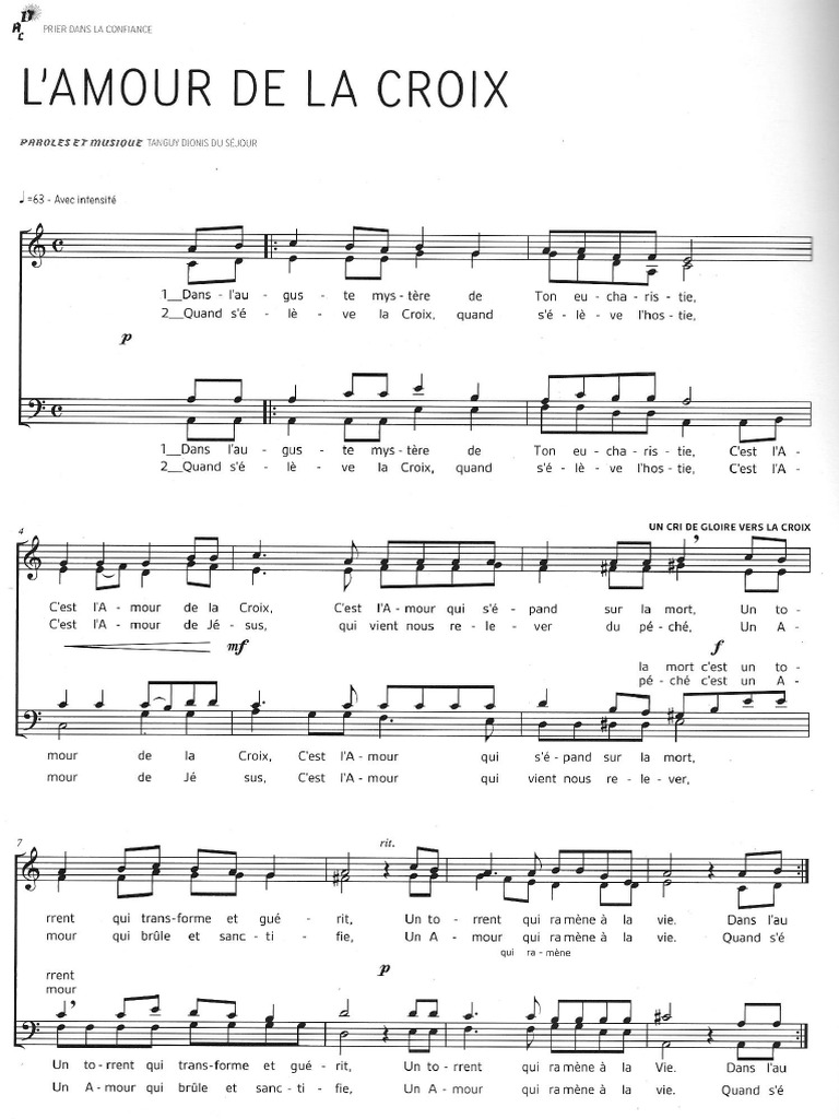 L'amour de La Croix | PDF