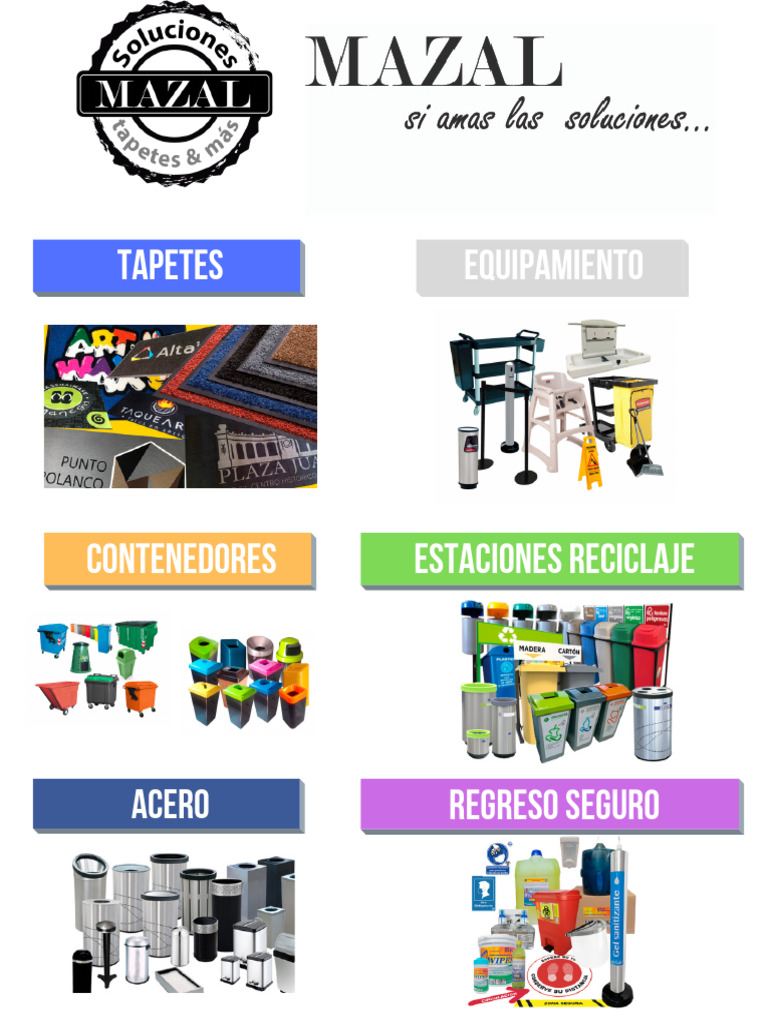 Catalogo Soluciones Mazal 2023 | PDF