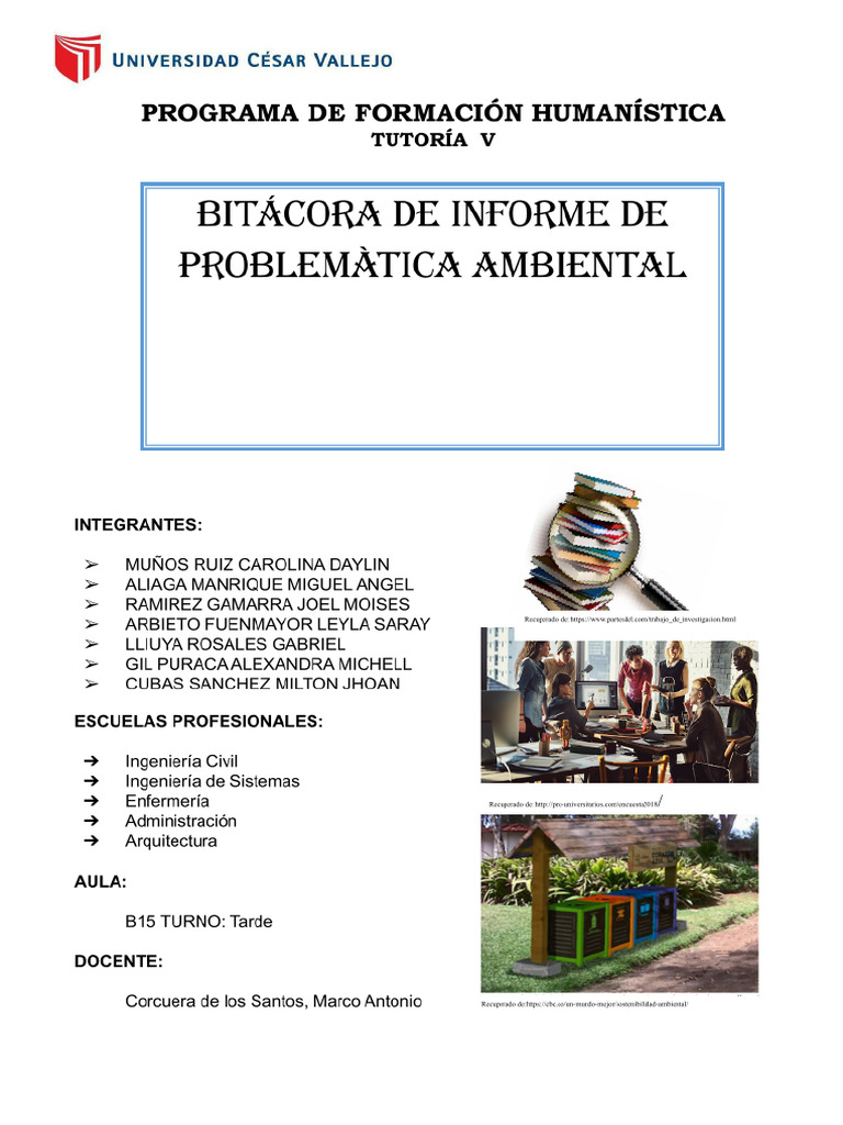 Inf Responsabilidad Ecologica Listo Pdf Residuos Contaminación