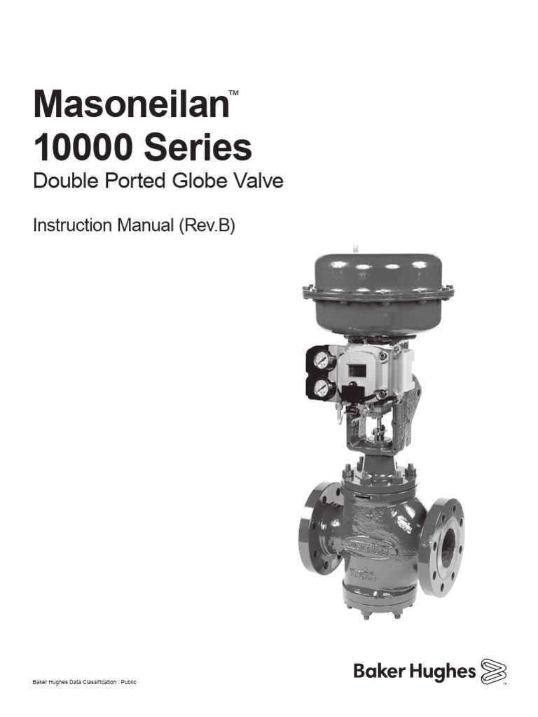 Masoneilan Serie 10000 Válvula Globo (Inglés) | PDF | Valve | Machining