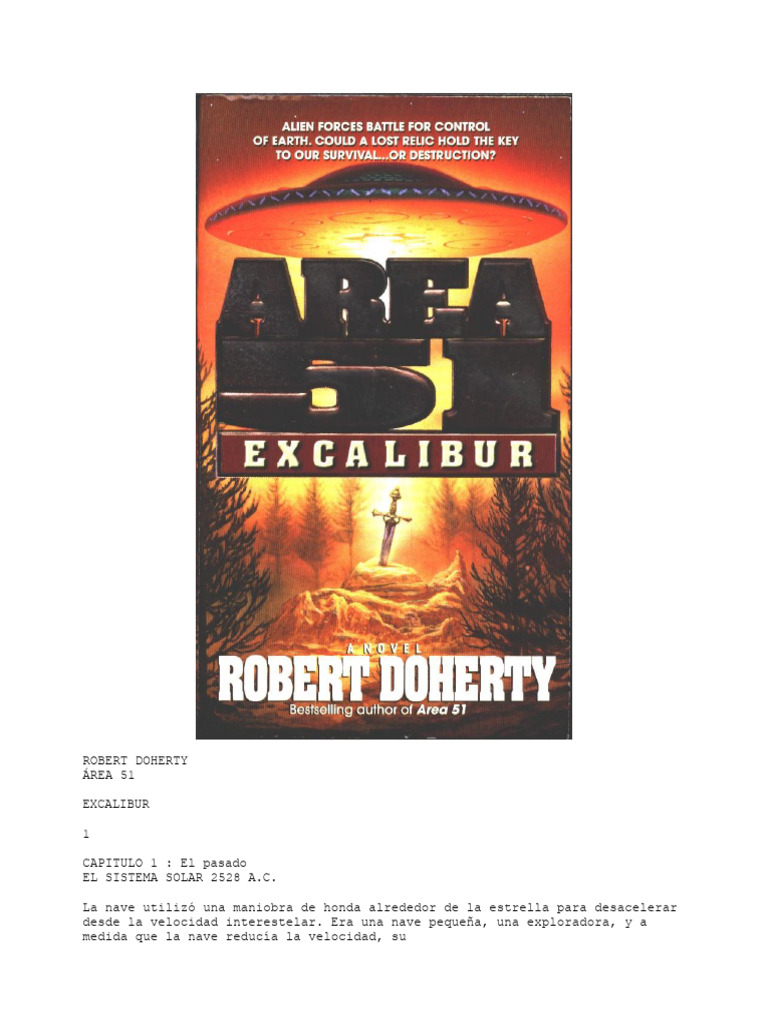 06-Robert Doherty - Area 51 - Excalibur | PDF | Pirámide