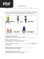 Grade 1 - Babala Worksheets | PDF