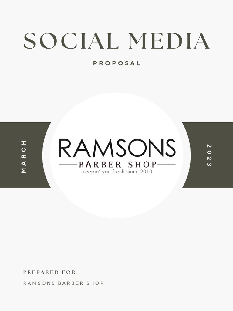 Ramsons Barber Shop | PDF | Brand | Graphics