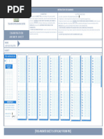 LET Answer Sheet V1.0 | PDF