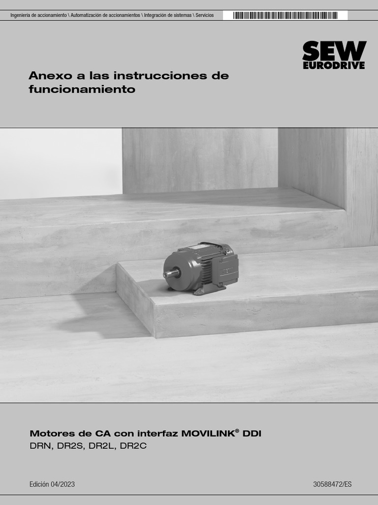 Anexo A Las Instrucciones de Funcionamiento: Motores de CA Con Interfaz ...