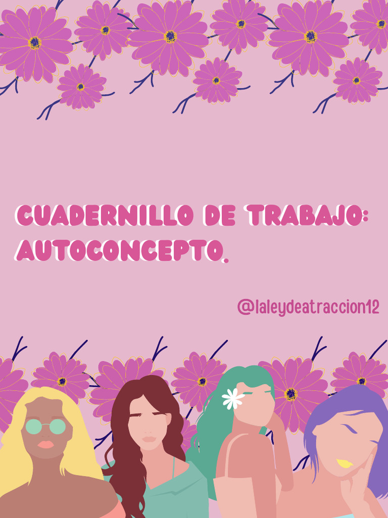 Cuadernillo de Trabajo Autoconcepto | PDF | Autoestima | Conceptos ...