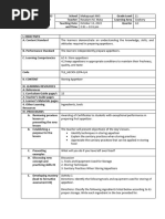 APPETIZERS Detailed Lesson Plan | PDF | Hors D'oeuvre | Food And Drink