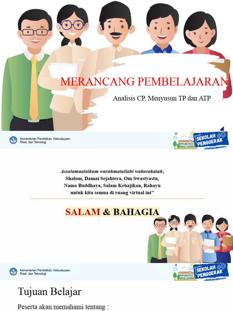 Paparan Analisis CP, Menyusun TP Dan ATP | PDF