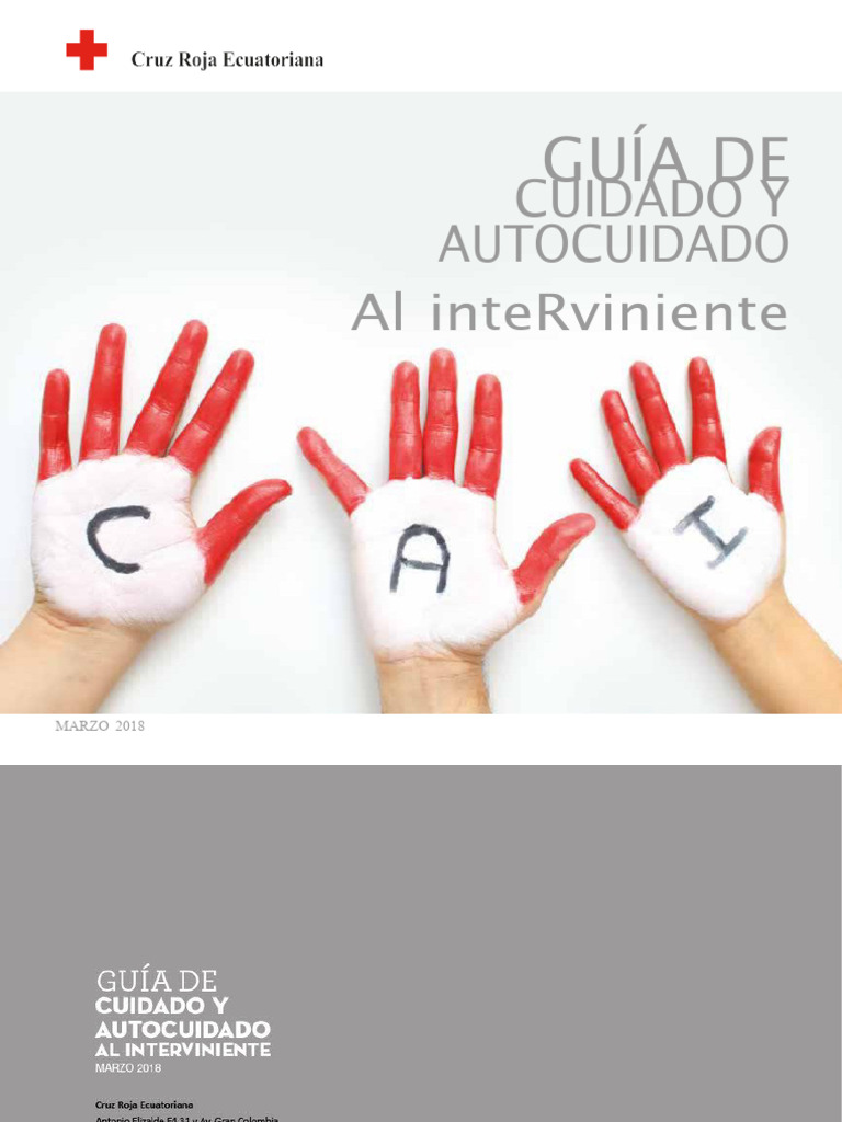 Guía de Autocuidado para Intervinientes | PDF | Estrés (biología) | Las ...