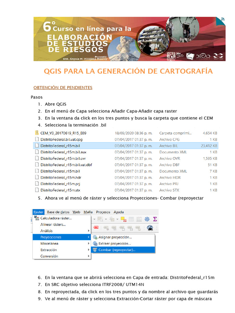 GUÍA QGIS-MAPAS | PDF