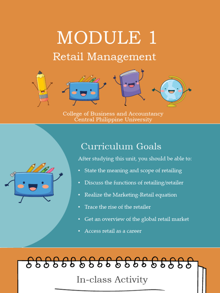 MKTG 3105 - Module 1 Introduction To Retail Management | PDF | Retail ... MKTG 3105 - Module 1 Introduction To Retail Management | PDF | Retail ...