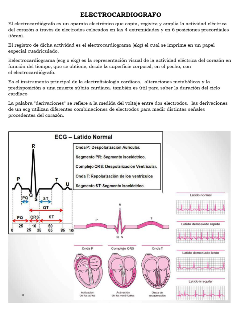 Electrocardiografo 123633 | PDF | Electrocardiografia | Medicina Interna