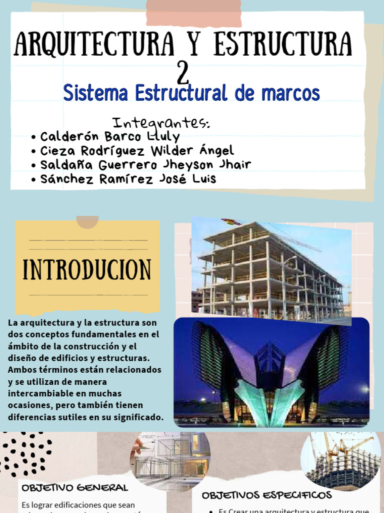 Arquitectura y Estructura SEMANA 6 | PDF | Albañilería | Hormigón