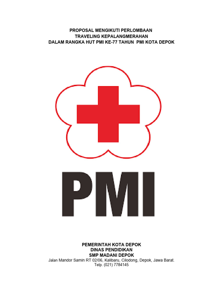 Proposal Ikut Lomba PMR SMP Madani Depok | PDF Proposal Ikut Lomba PMR SMP Madani Depok | PDF
