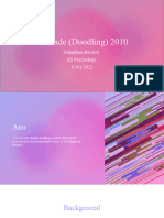 Andrade's Doodling Study on Memory Recall | PDF | Attention | Validity ...