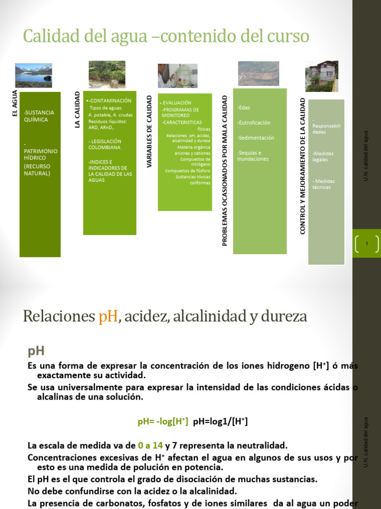 3-Relaciones PH, Acidez, Alcalinidad y Dureza-08 | PDF | Ácido | Ph