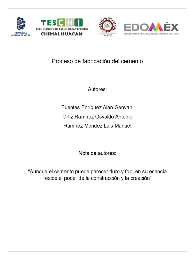 El Cemento | PDF