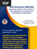 COA Circular No. 2020-006 Dated January 31, 2020 | PDF | Real Estate ...