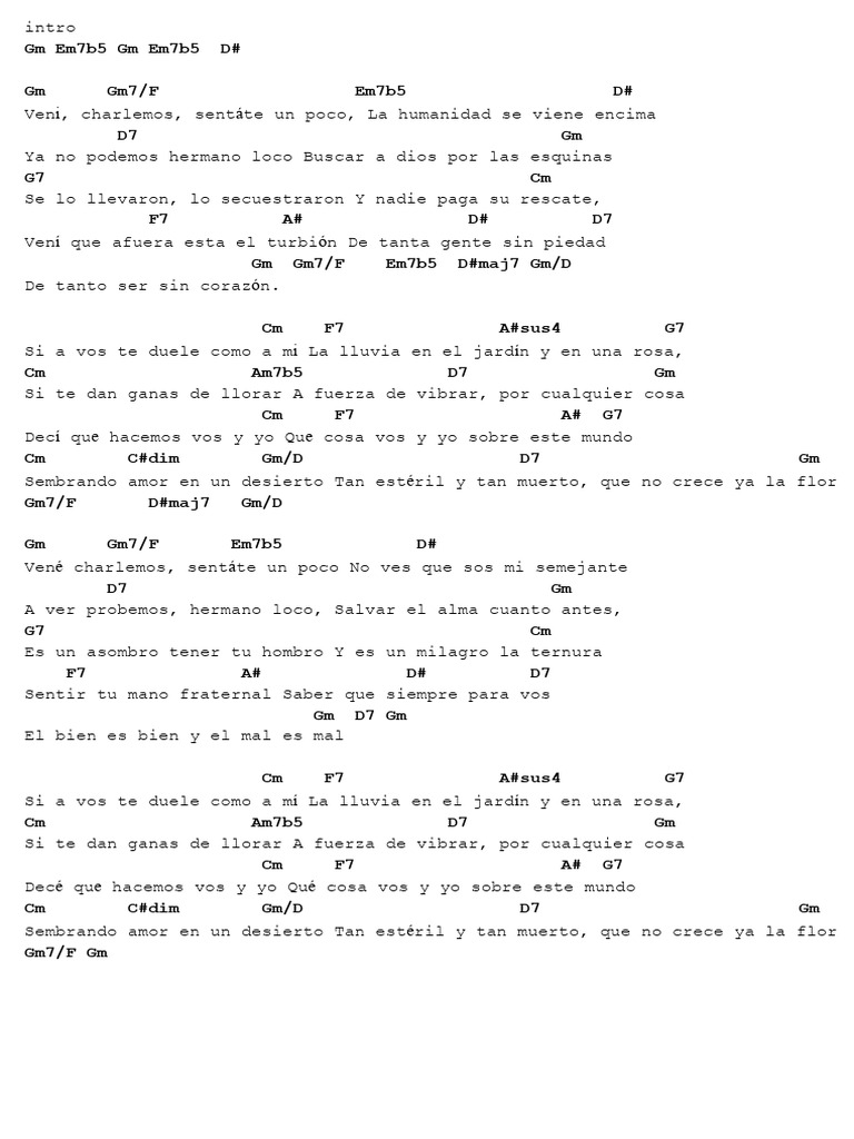 A Un Semejante Acordes | PDF