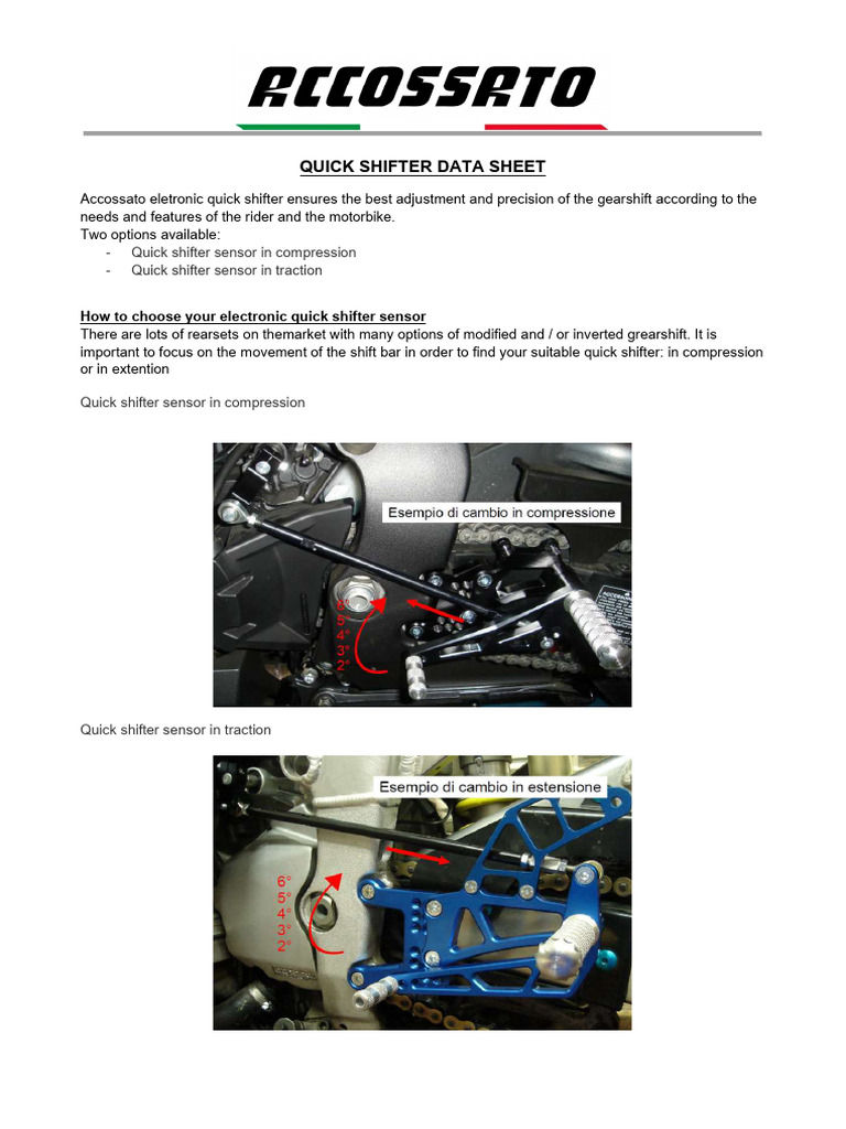 Quick Shifter EN | PDF | Screw | Electrical Connector