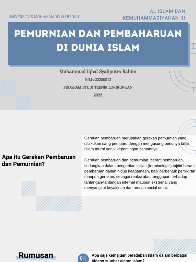 Muhammad Iqbal Syahputra Rahim PPT AIK 3.Pptx 20230919 010651 0000 | PDF