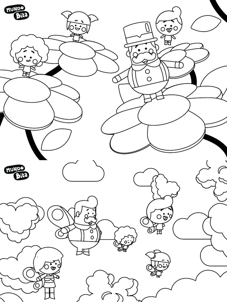 Colorir Radio Bita | PDF