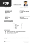Common Sri Lankan CV Template | PDF | Vocational Education ...