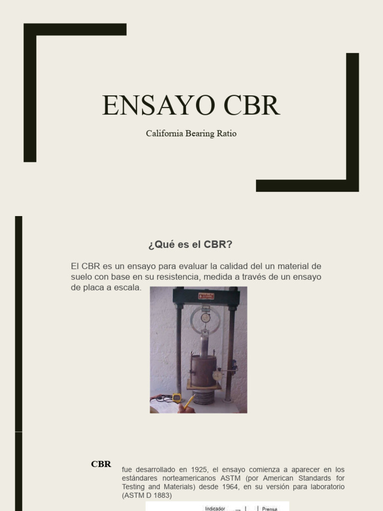 Ensayo CBR | PDF | Ciencias fisicas