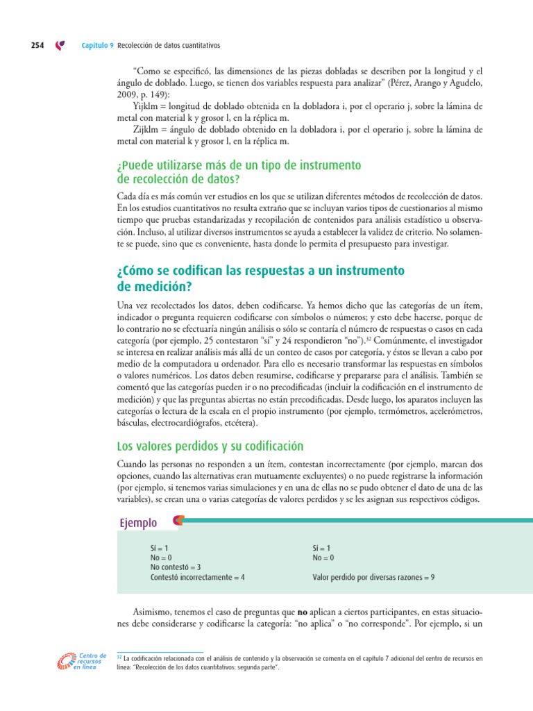 Libro de Códigos en La Investigación | PDF | Escala Likert | Cuestionario